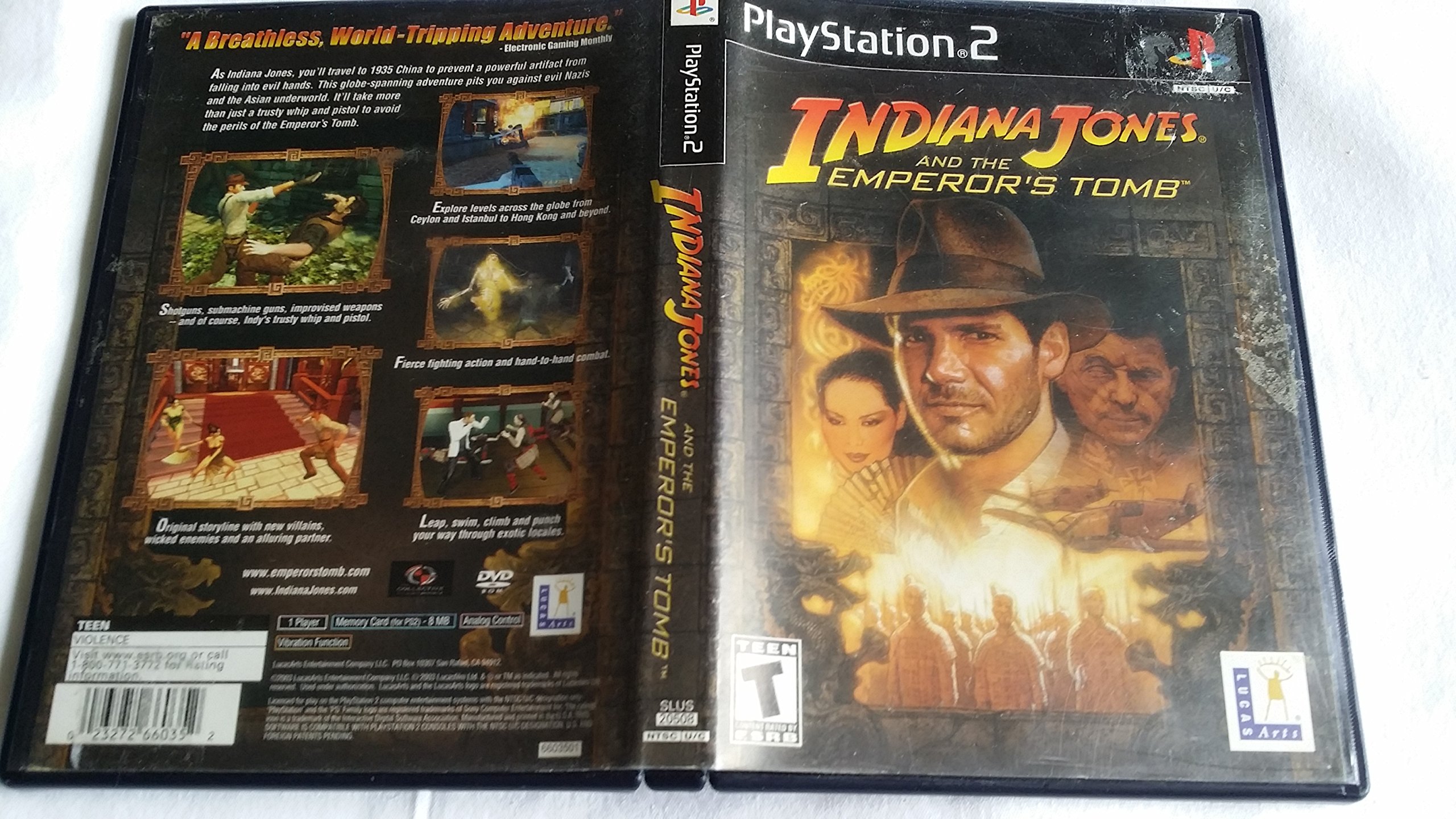 Indiana Jones and the Emperor's Tomb - PlayStation 2