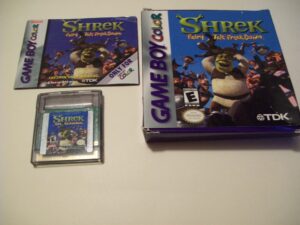 gameboy color game shrek fairy tale freakdown