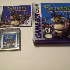 Gameboy color Game SHREK FAIRY TALE FREAKDOWN