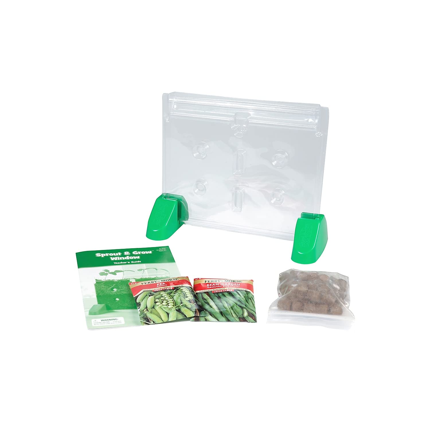 Educational Insights Sprout & Grow Window Plant Growing Kit, Science Kit for Homeschool & Classrooms, Ages 5+