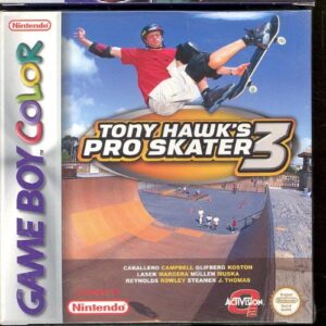 tony hawk's pro skater 3 (game boy colour)