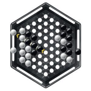 University Games Abalone Marble Strategy Game,Black