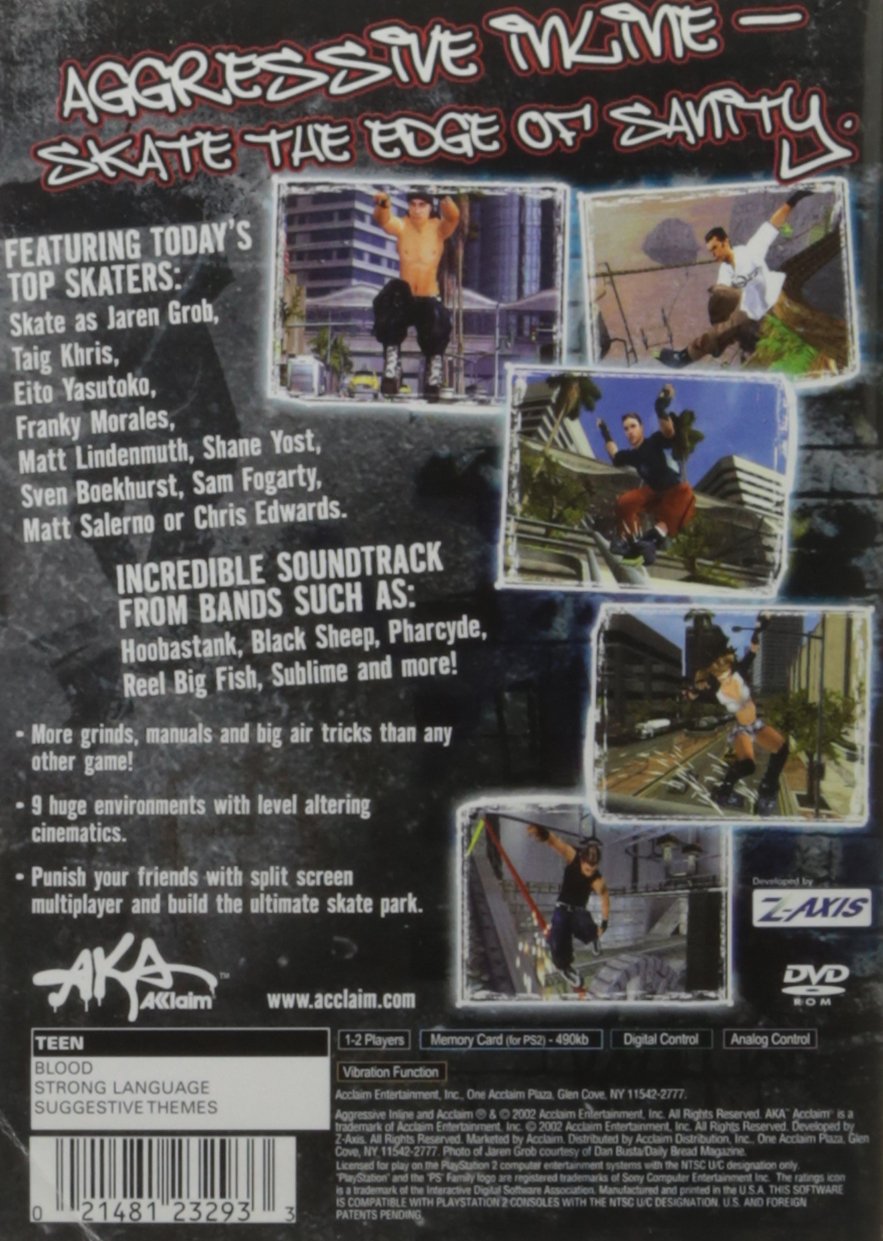 Aggressive Inline Skating - PlayStation 2