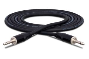 hosa skj-430 pro speaker cable - 1/4 inch ts to 1/4 inch ts - 30 foot