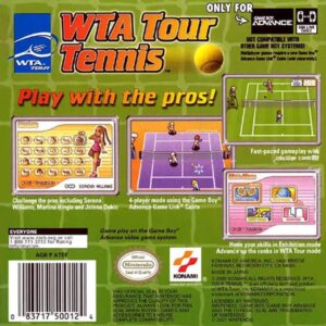 WTA Tour Tennis - Game Boy Advance