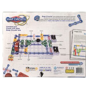 Snap Circuits Classic SC-300 Electronics Exploration Kit | Over 300 Projects | Full Color Manual Parts | STEM Educational Toy for Kids 8+ 2.3 x 13.6 x 19.3 inches