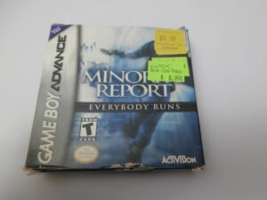 minority report - game boy advance