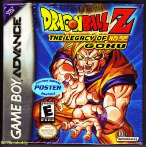 dragon ball z: legacy of goku - game boy advance