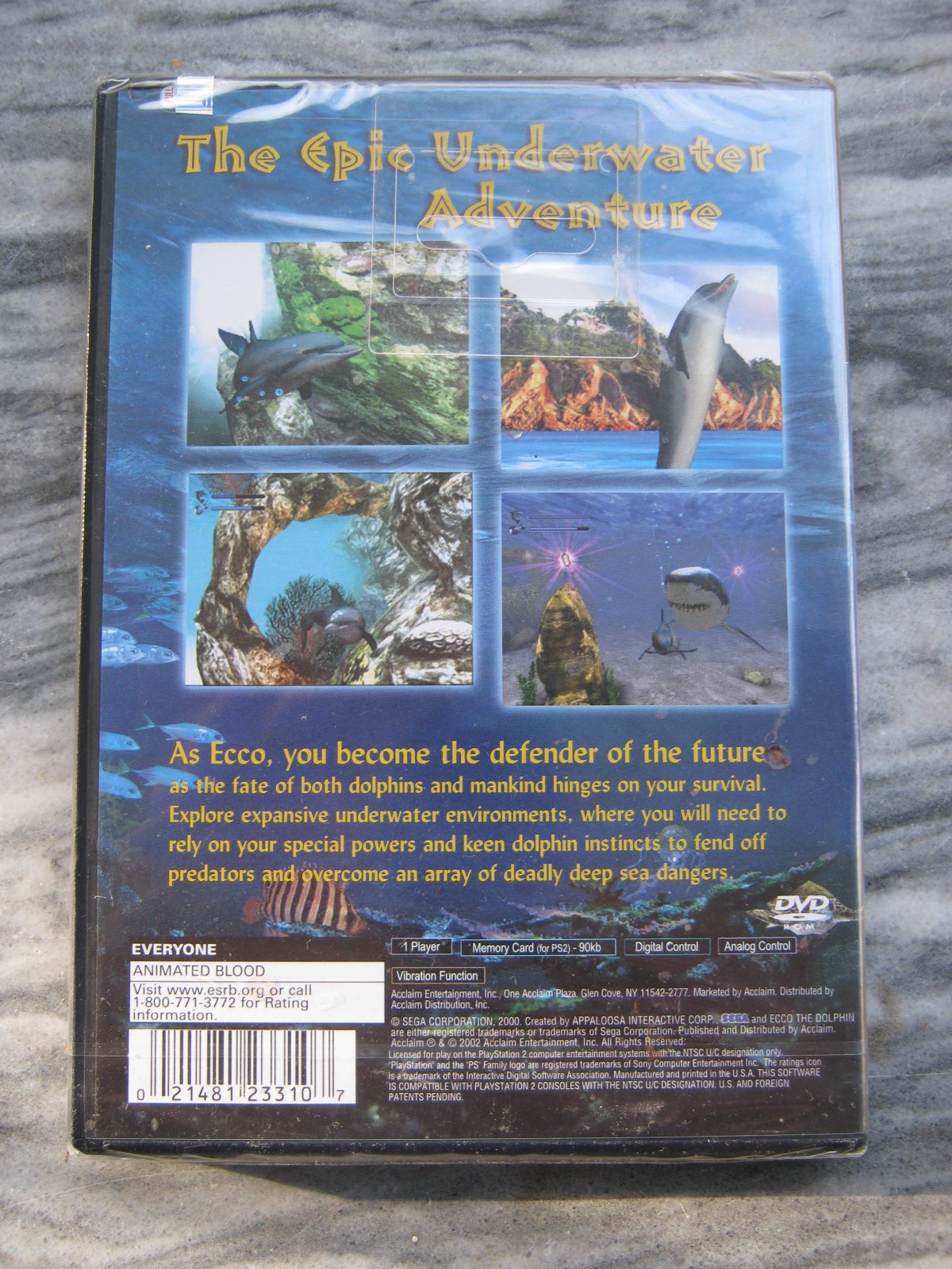 Ecco The Dolphin: Defender of the Future - PlayStation 2