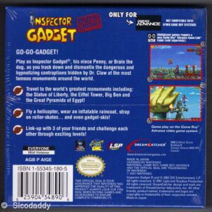 Inspector Gadget: Advance Mission - Game Boy Advance