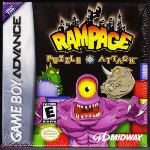 rampage puzzle attack - game boy advance