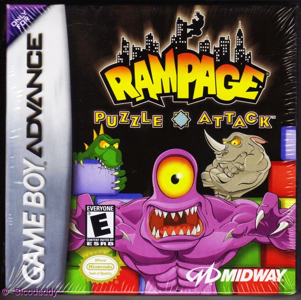 Rampage Puzzle Attack - Game Boy Advance