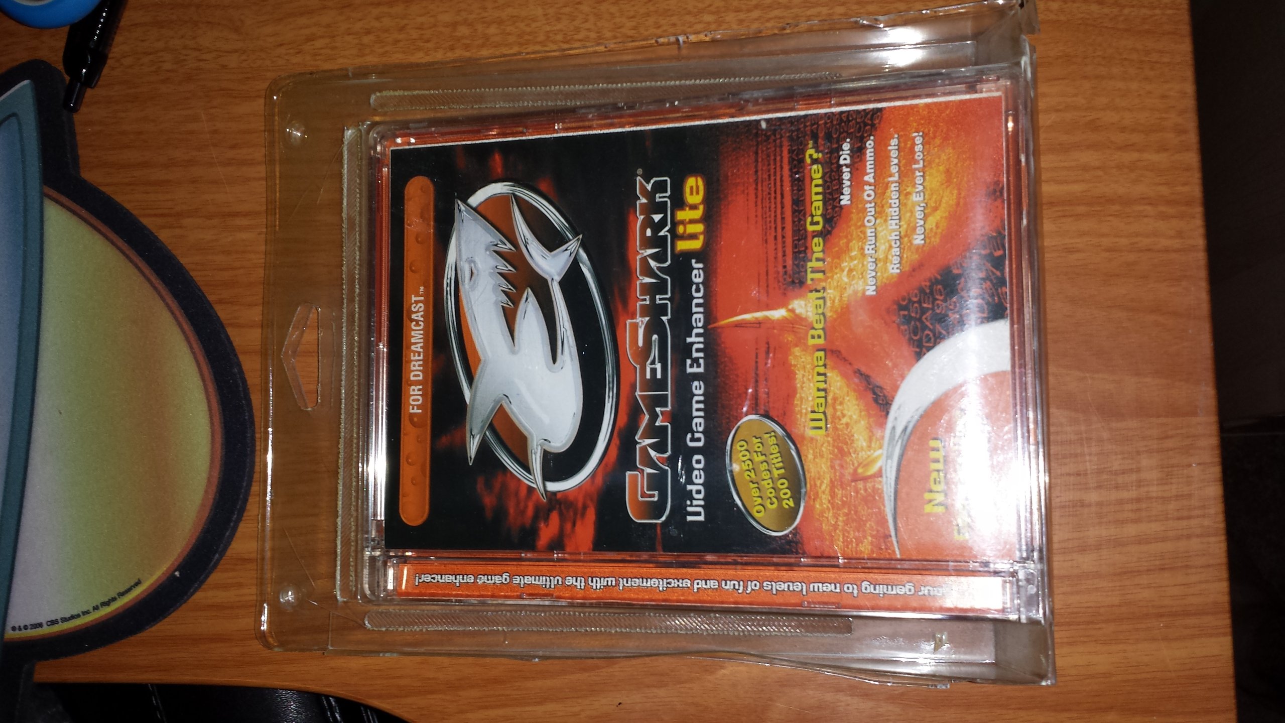 SEGA Dreamcast Gameshark Lite Video Game Enhancer