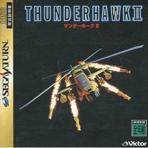 thunderhawk ii [japan import] (sega saturn) (pre-played - cib - very good)