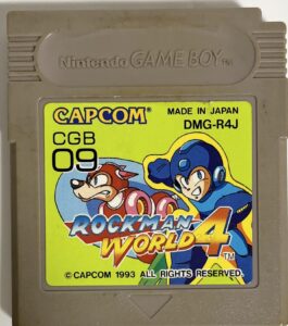 rockman world 4 (mega man iv), japanese game boy japan import