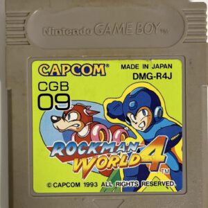 Rockman World 4 (Mega Man IV), Japanese Game Boy Japan Import