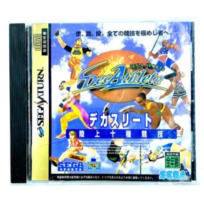 decathlete [japan import] (sega saturn) (pre-played - cib - good)