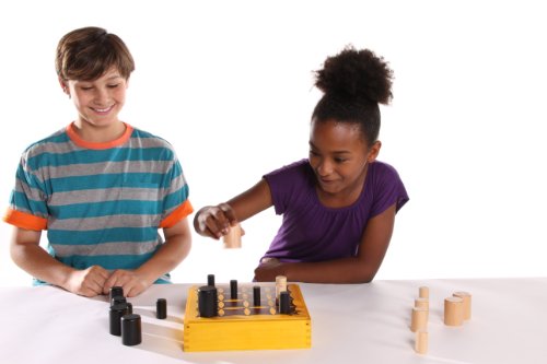 Gobblet! Abstract Strategy Board Game - Award Winning Kids or Adults Original All Wooden Board Game by Blue Orange Games - 2 Players for Ages 7 to 99 (Packaging May Vary)