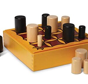 Gobblet! Abstract Strategy Board Game - Award Winning Kids or Adults Original All Wooden Board Game by Blue Orange Games - 2 Players for Ages 7 to 99 (Packaging May Vary)