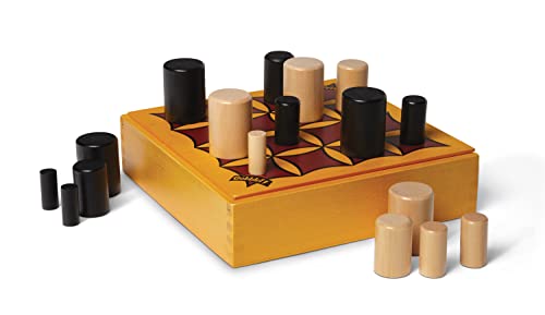 Gobblet! Abstract Strategy Board Game - Award Winning Kids or Adults Original All Wooden Board Game by Blue Orange Games - 2 Players for Ages 7 to 99 (Packaging May Vary)