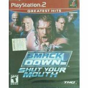 wwe smackdown! shut your mouth - playstation 2