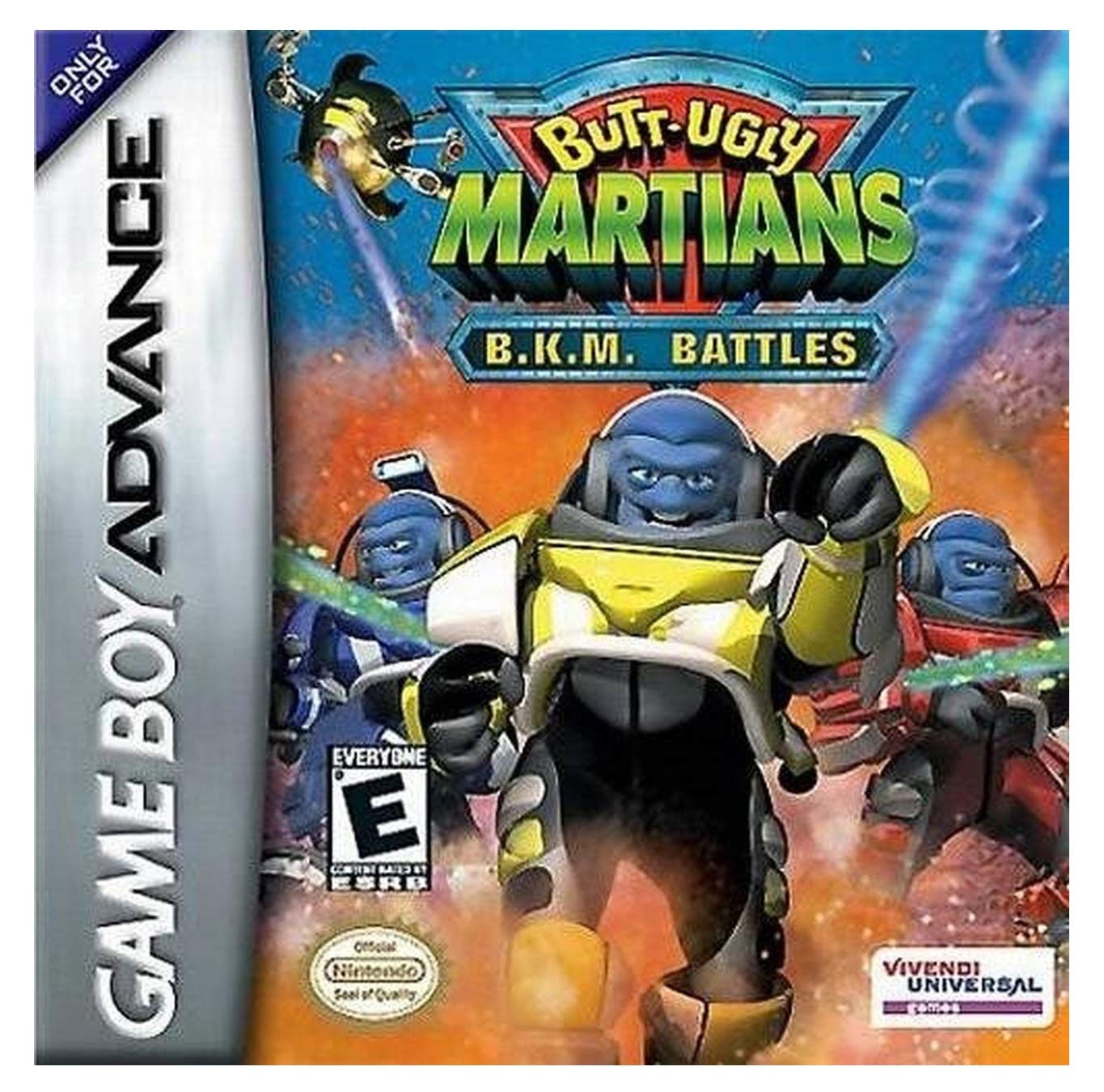 Butt Ugly Martians: B.K.M. Battles - Game Boy Advance