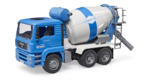 bruder 02744 man cement mixer realistic construction truck for pretend play