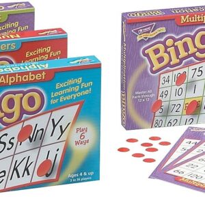 TREND T6062 Young Learner Bingo Game, Alphabet