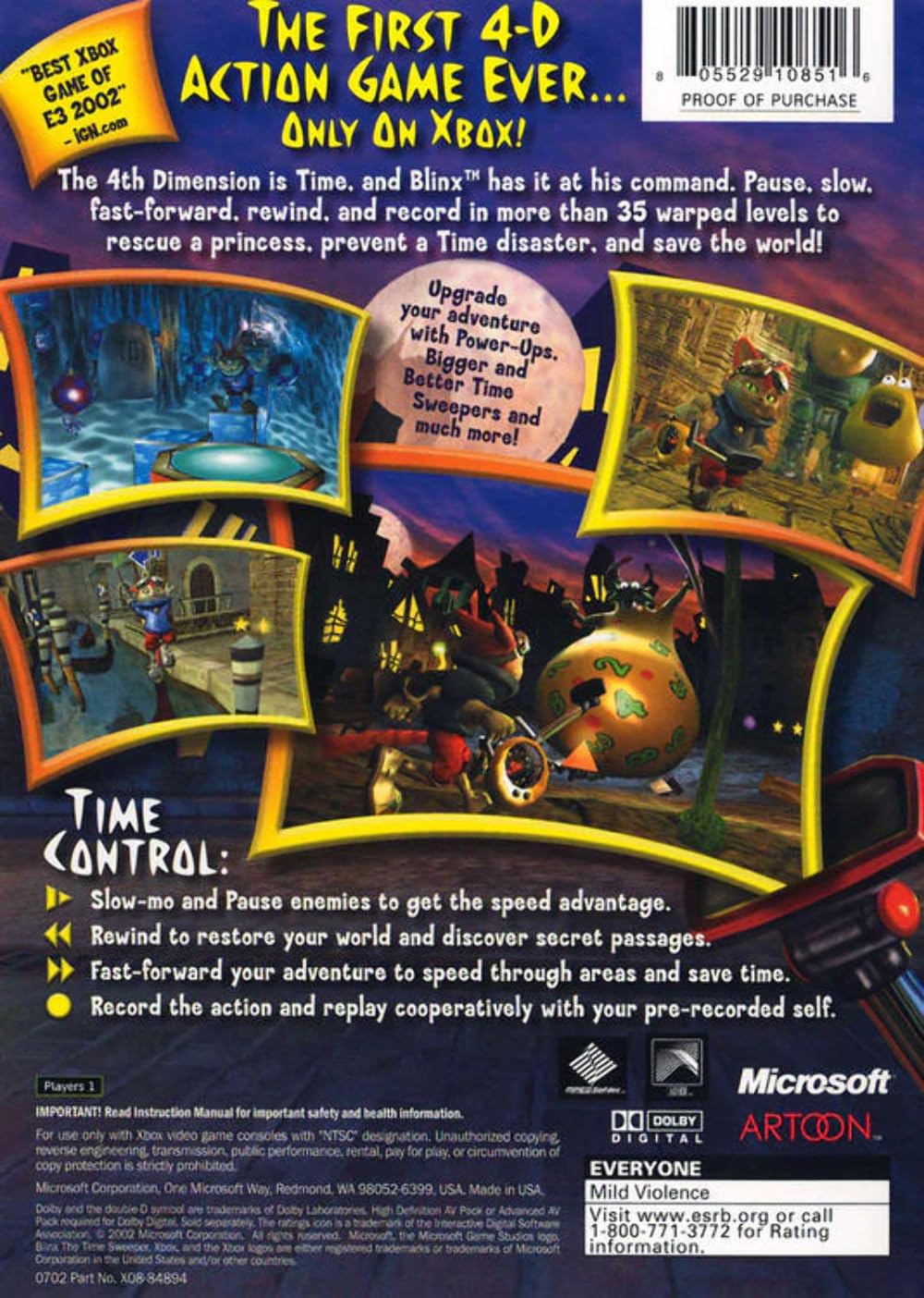 Blinx The Time Sweeper - Xbox