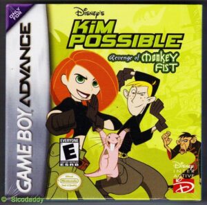 kim possible - revenge of monkey fist - game boy advance