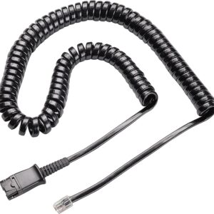 Plantronics Amplifier Coil Cord to QD Modular Plug, 26716-01