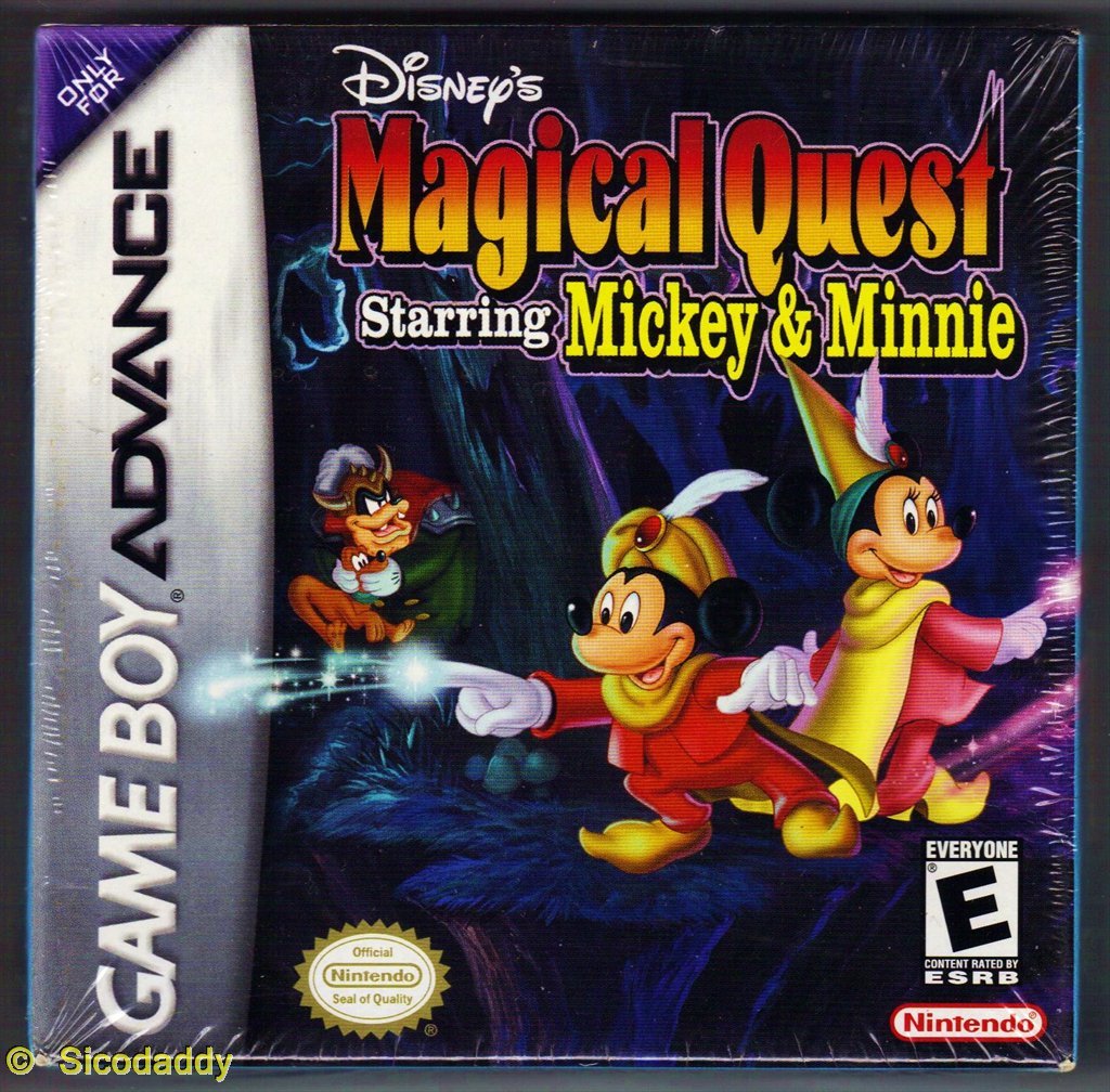 Disney's Magical Quest Starring Minnie & Mickey - Game Boy Advance