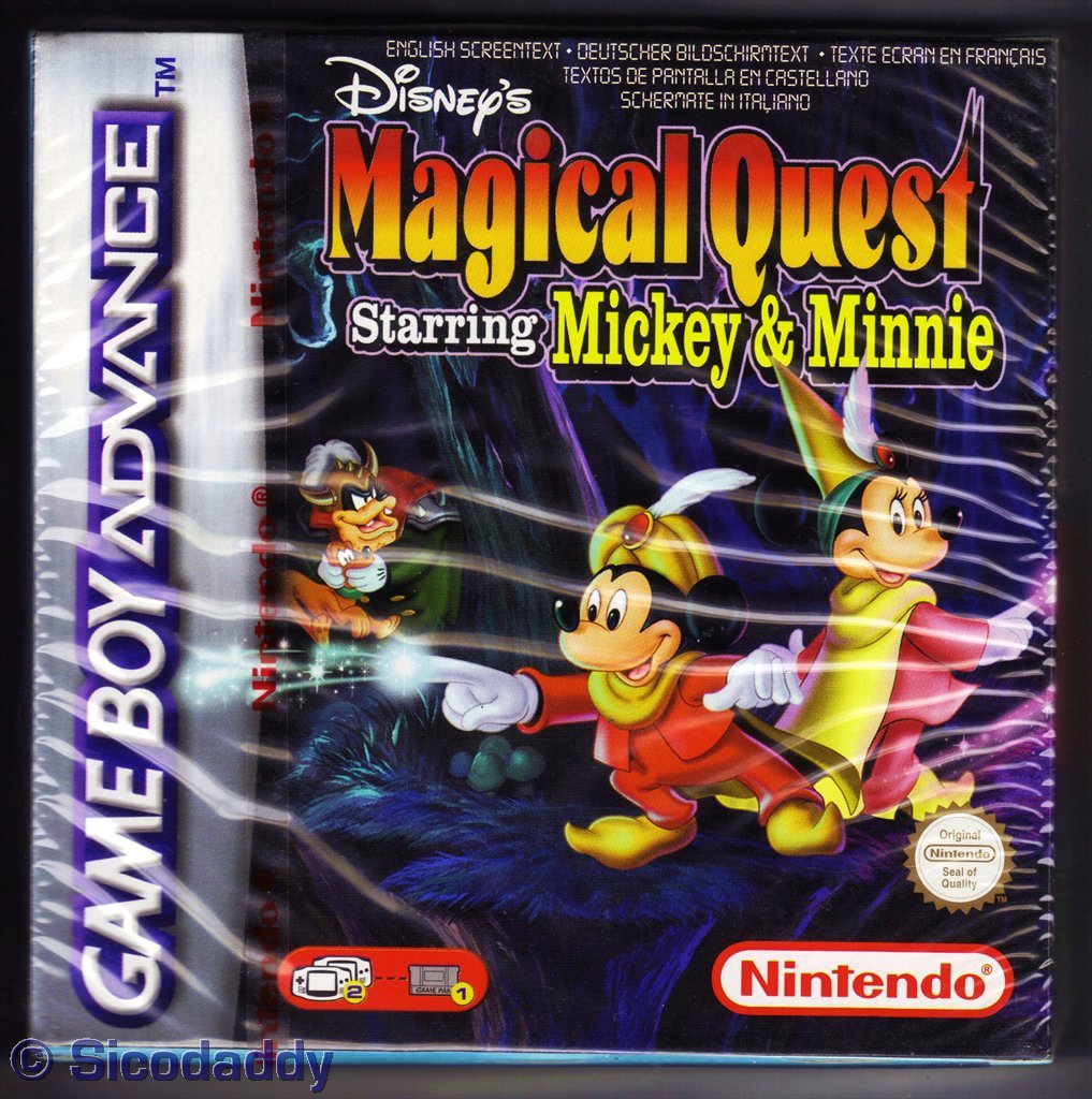 Disney's Magical Quest Starring Minnie & Mickey - Game Boy Advance