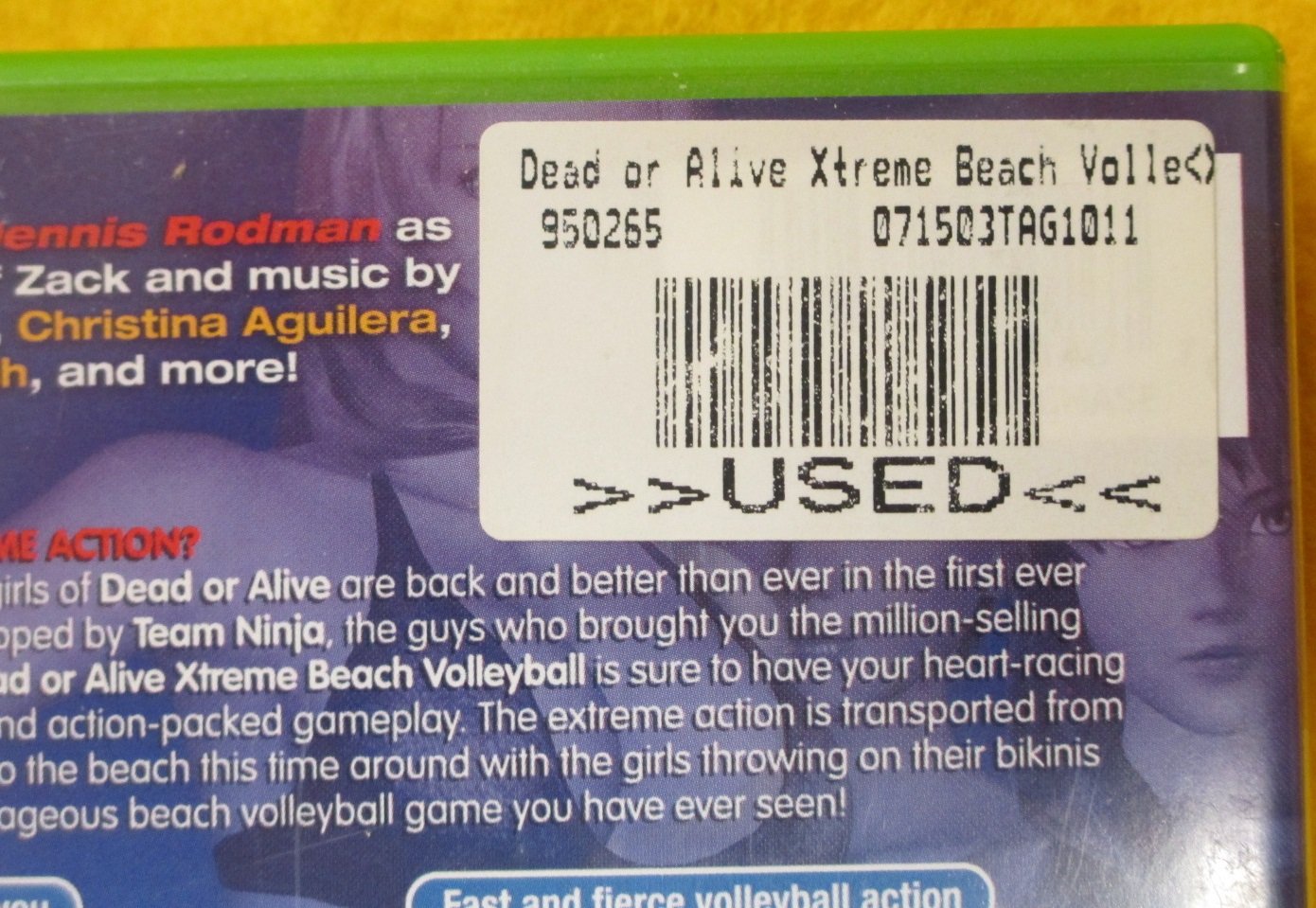 Dead or Alive Xtreme Beach Volleyball - Xbox