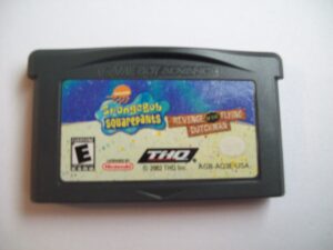 spongebob squarepants: revenge of the flying dutchman - game boy advance (limited)