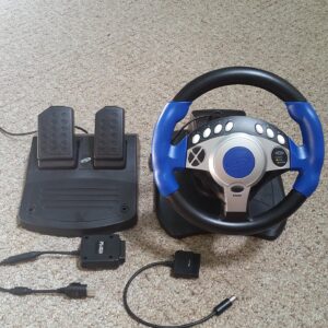 Intec Racing Wheel for PS2, Game Cube, xBox