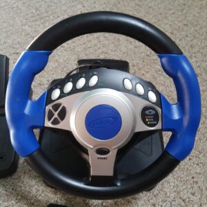 Intec Racing Wheel for PS2, Game Cube, xBox