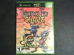 kung fu chaos - xbox