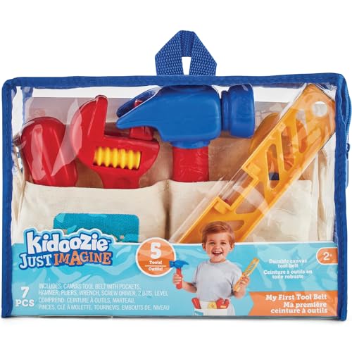 Kidoozie G02097 Little Builder Tool Belt Toy