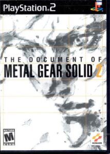 metal gear solid 2: the document - playstation 2