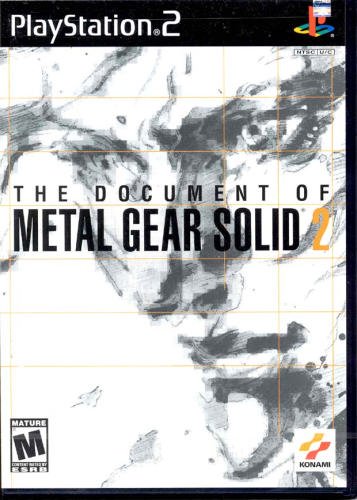 Metal Gear Solid 2: The Document - PlayStation 2