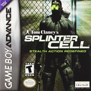 tom clancy's splinter cell - game boy advance