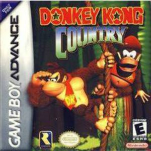 donkey kong country - game boy advance