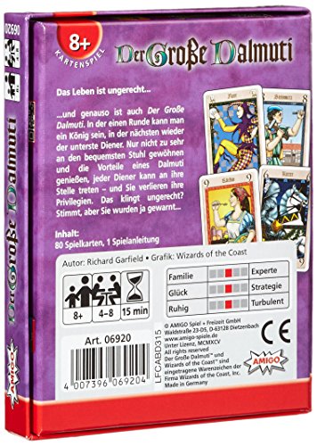 AMIGO 6920 "The Great Dalmuti Cardgame