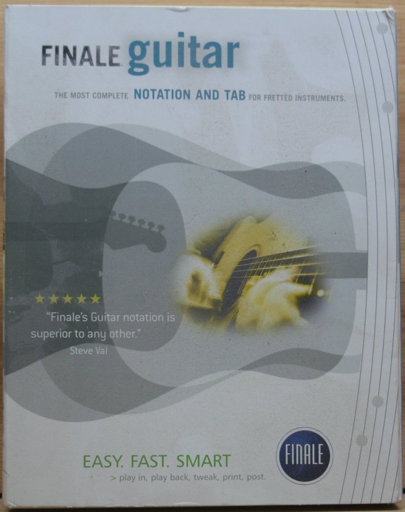 Finale Guitar 2003