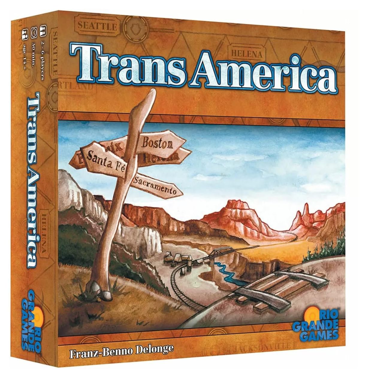 Rio Grande Games Transamerica Game