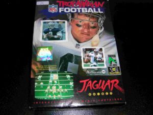 troy aikman football atari jaguar