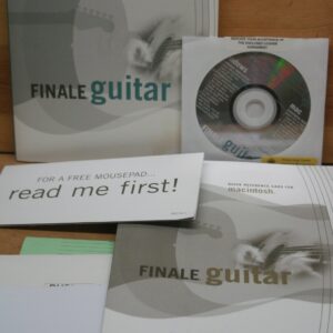 Finale Guitar 2003