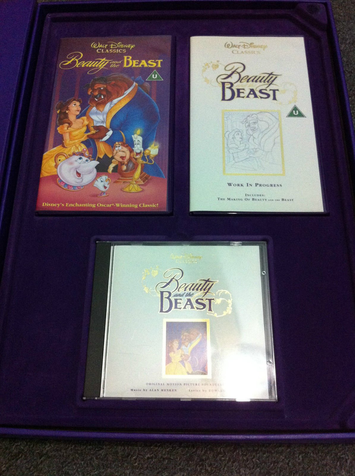 GUSSLM LucaBeauty And The Beast Deluxe Edition Boxed Set [VHS][19 [video game]