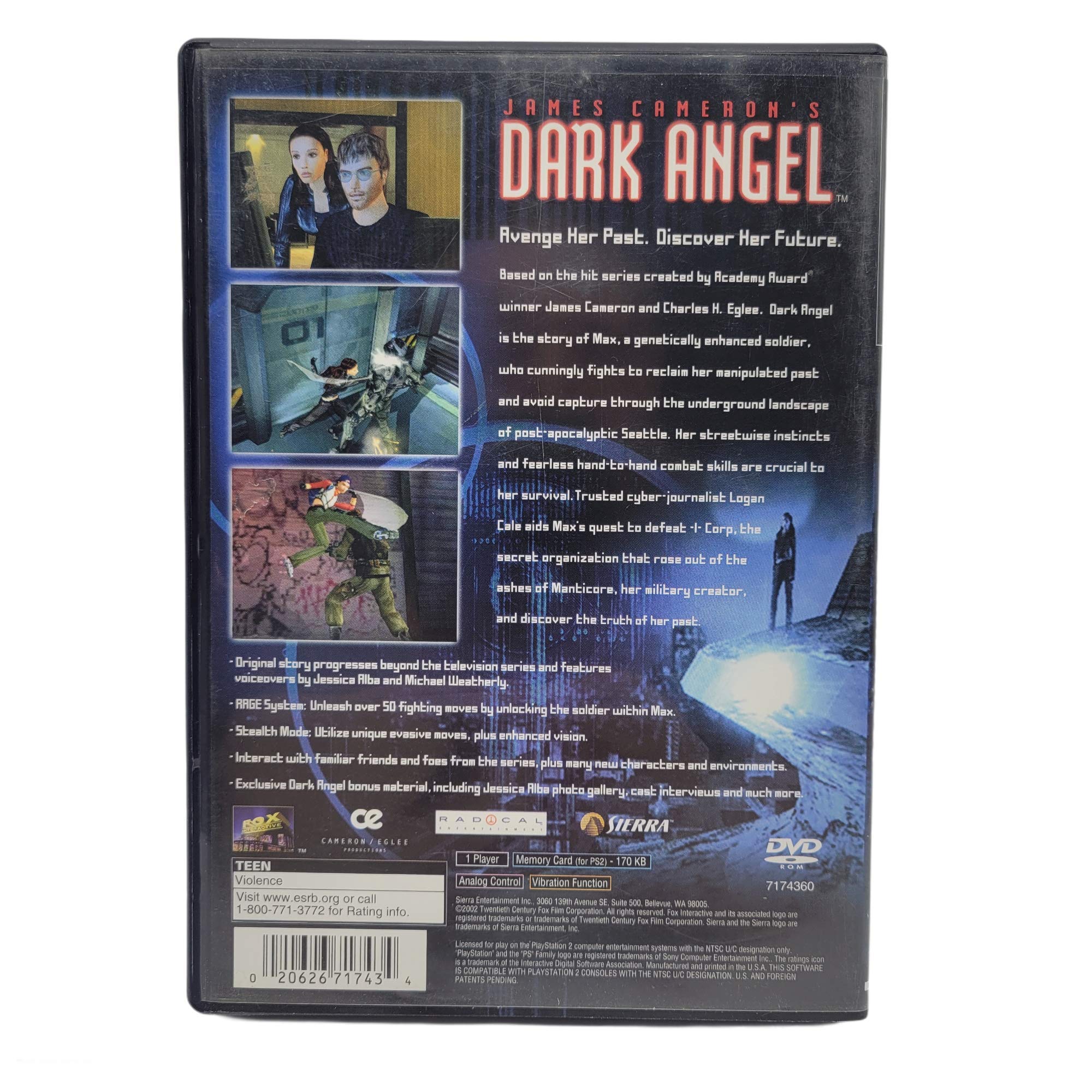 Dark Angel - PlayStation 2